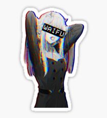 Waifu Stickers | Redbubble