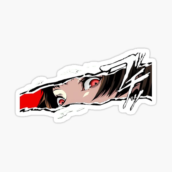 "Makoto Niijima Queen Cut In" Sticker for Sale by PlumDaisy | Redbubble