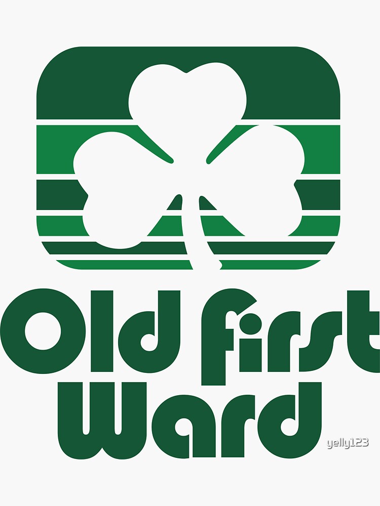 "Buffalo NY St. Patrick's Day Old First Ward" Sticker for Sale by ...