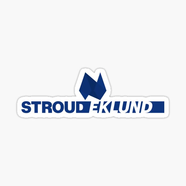 "STROUD EKLUND Manufacturer - Starfield" Sticker for Sale by ...