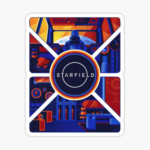 "Starfield inspired" Sticker for Sale by shenitasarkisi | Redbubble