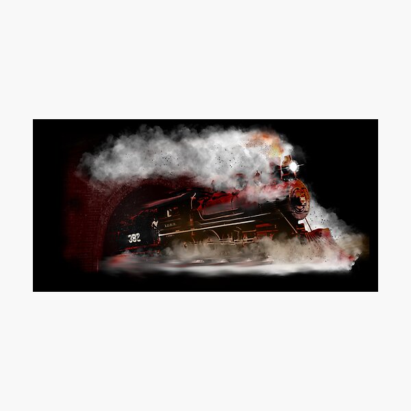 "Cannonball Express Steam locomotive 382 Design by MotorManiac ...