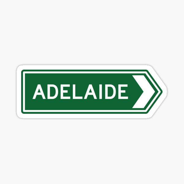 "Adelaide, Australia" Sticker for Sale by Speshly Australia | Redbubble