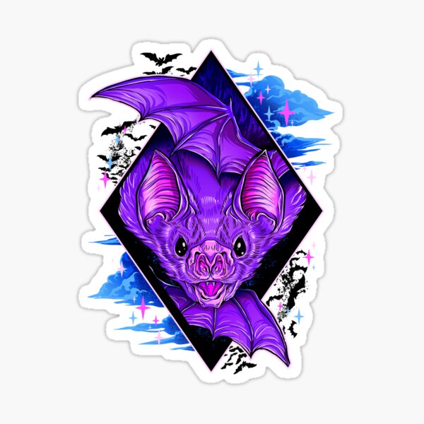Bat Stickers | Redbubble
