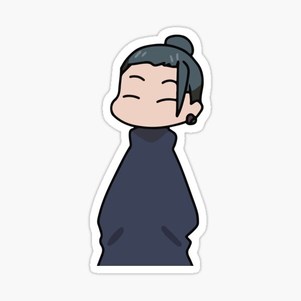 "Doodle Geto Suguru" Sticker for Sale by Drip Stop Store | Redbubble