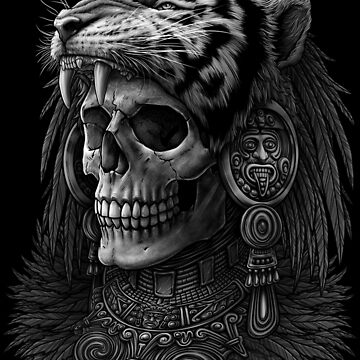 Guerrero Calavera Azteca