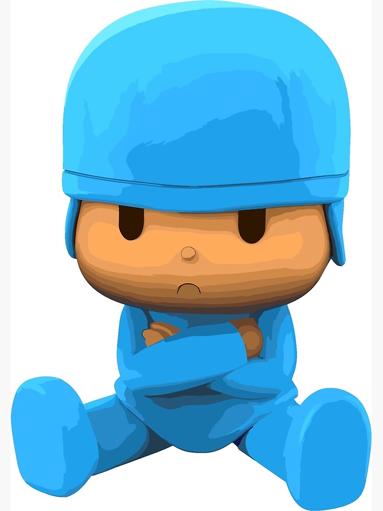 Funny pocoyo cartoon kids Poster sold by Manicured Subterfuge | SKU ...