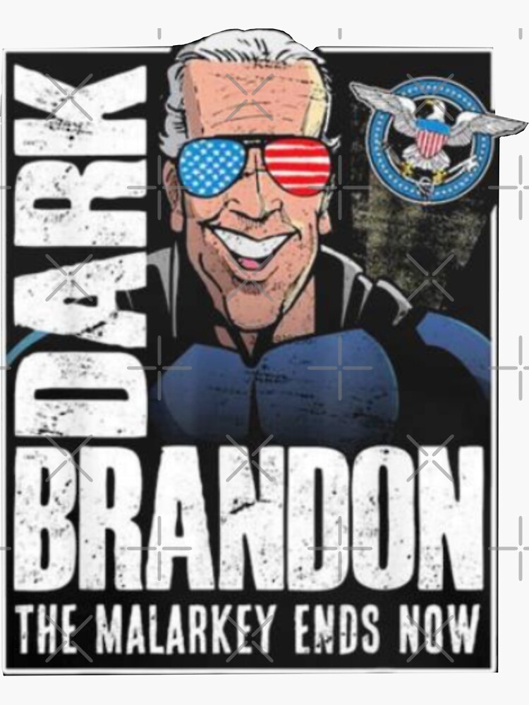 "Dark Brandon meme" Sticker for Sale by Amorartz | Redbubble