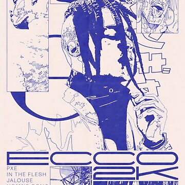 "Ecco2k Poster Drain Gang" Poster for Sale by Indie Merch | Redbubble