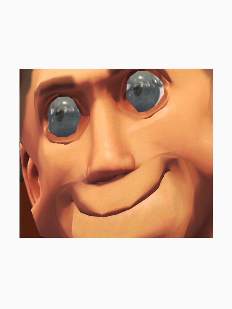 "scout TF2 Smile Team Fortress" T-shirt for Sale by Noodleboi ...