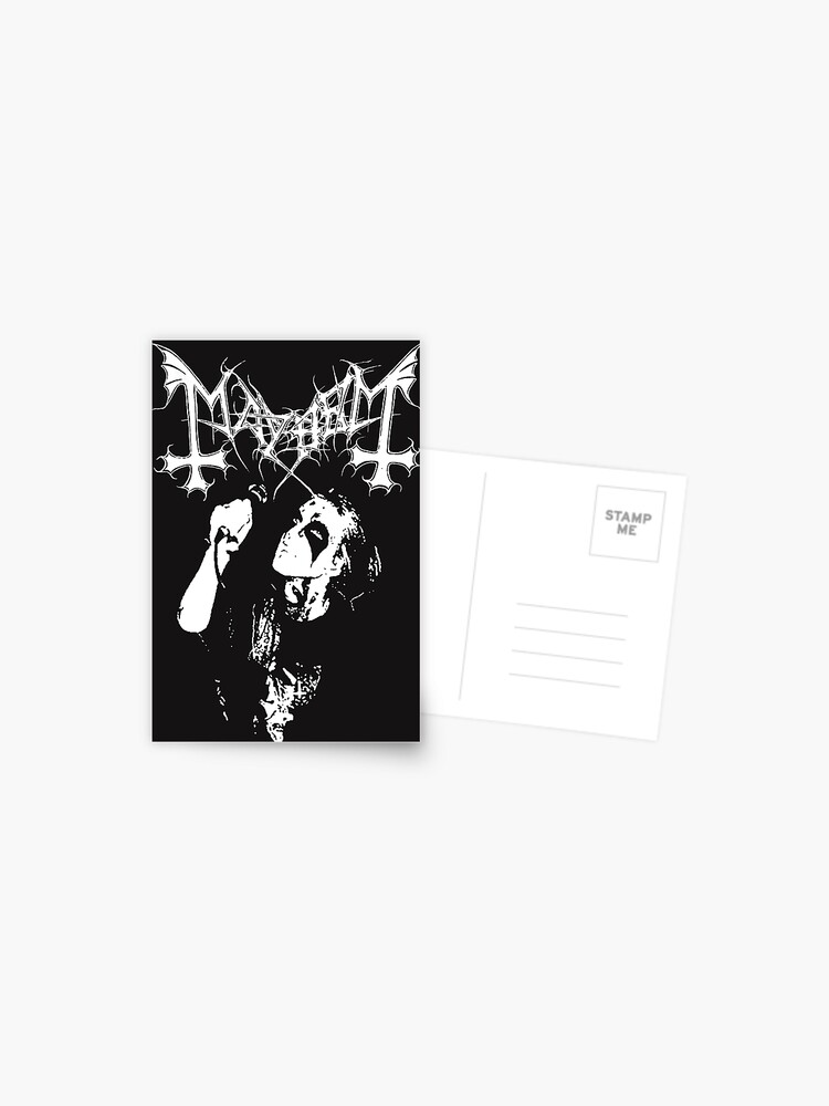 "Mayhem Norway Band Original Logo Fanart In Memory of Per Yngve Ohlin ...