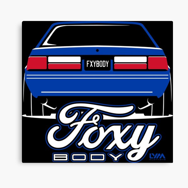 Fox Body Mustang Wall Art | Redbubble