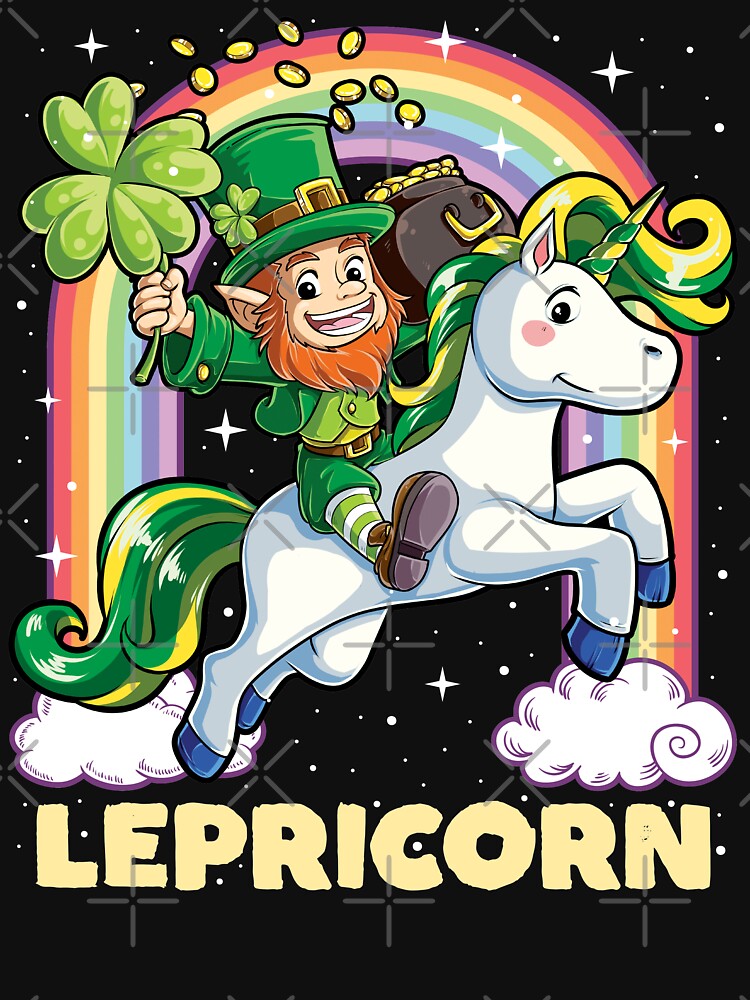 "Lepricorn Leprechaun Unicorn shirt St Patricks Day Boys Kids" T-shirt ...