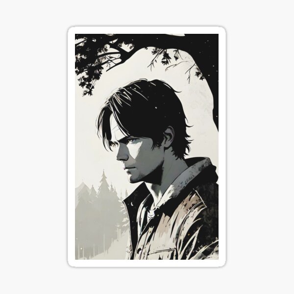 "Sam Winchester" Sticker for Sale by SlateCarrigan | Redbubble