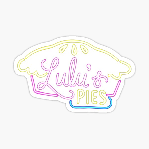 "Lulu's Pies" Sticker for Sale by firestargrey | Redbubble