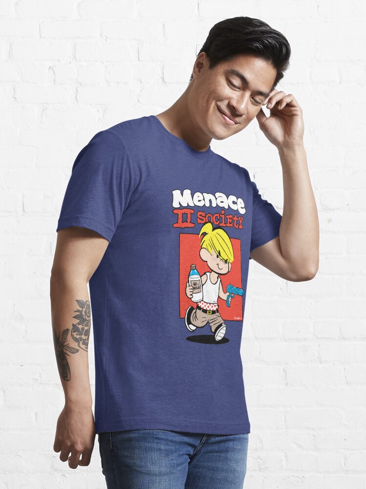 "Menace To Society" T-shirt for Sale by salamincheese | Redbubble ...
