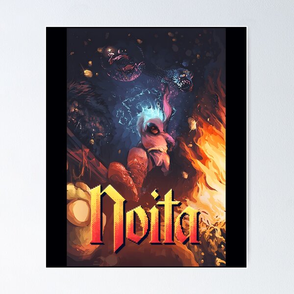 "Noita Game " Poster for Sale by creuxpibv61 | Redbubble