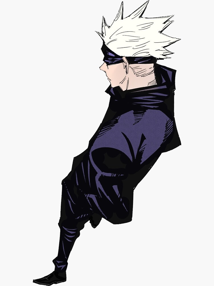 "Floating Gojo" Sticker for Sale by DredgenYors | Redbubble