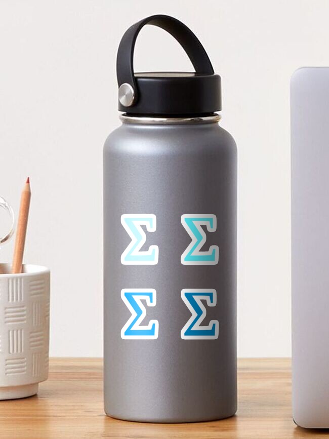 "SIGMA / 4 PACK / BLUES" Sticker for Sale by kassaroo | Redbubble