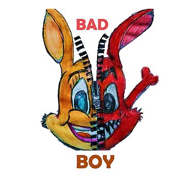 "Bad boys" Sticker for Sale by RousetteR | Redbubble