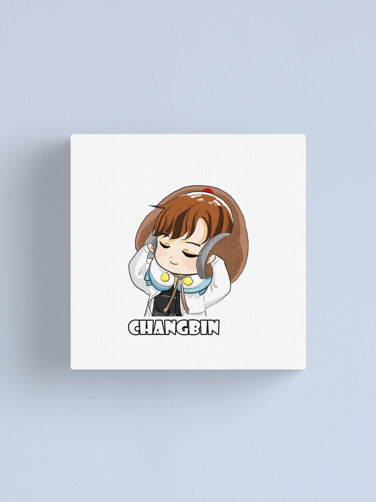 "KPOP STRAY KIDS CHANGBIN CHIBI" Canvas Print for Sale by LySaVN ...