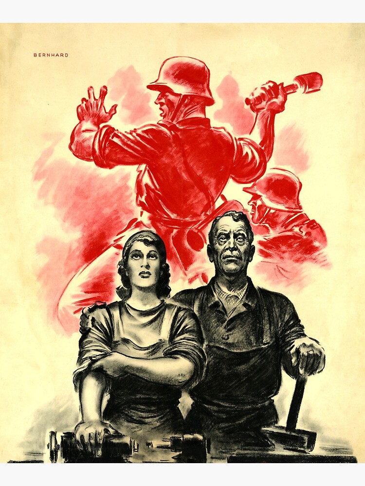 "German WW2 Home Front Poster" Photographic Print for Sale by ...