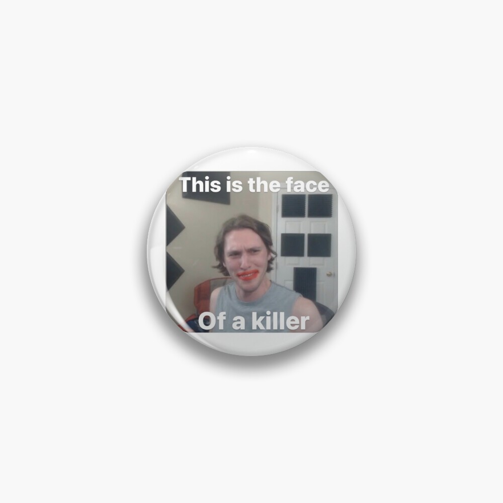 "Jerma Face of a Killer " Sticker for Sale by Coffee-Coffin | Redbubble