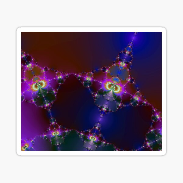 "Galactic Zone by Dream Garden Graphics" Sticker by DreamGardenArt ...