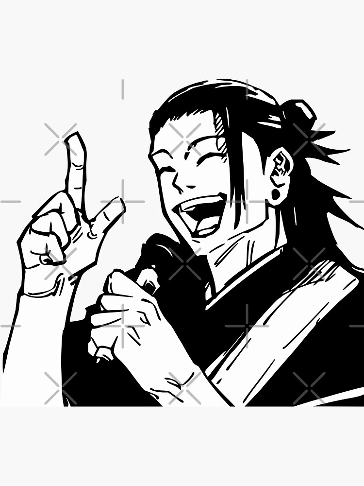 "Geto Cute Smile High Resolution" Sticker for Sale by sandsgnn | Redbubble