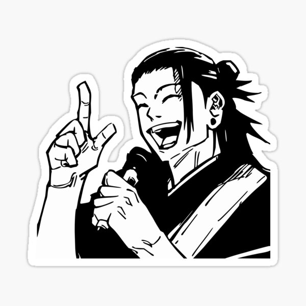 "Geto Cute Smile High Resolution" Sticker for Sale by sandsgnn | Redbubble