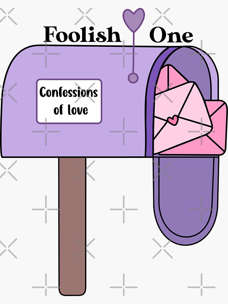"Foolish One Mailbox" Sticker for Sale by EmmaRoseee24 | Redbubble