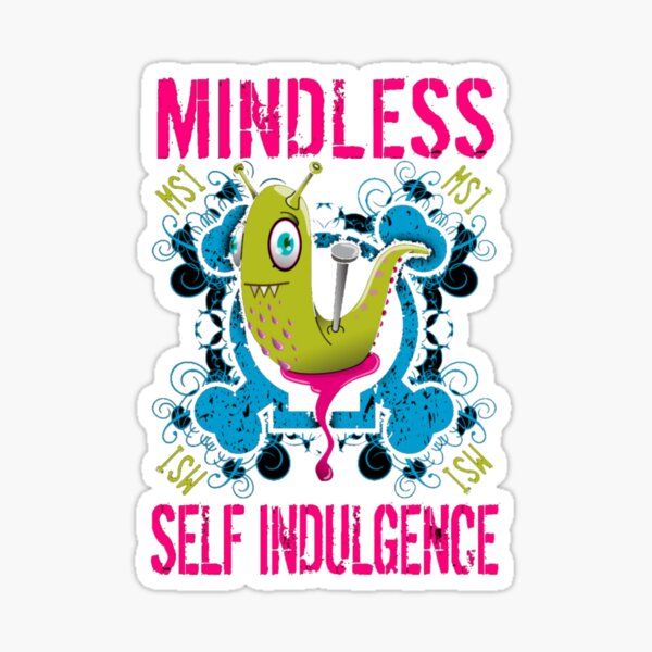 "mindless self indulgence msi " Sticker for Sale by KnoxSavoie | Redbubble