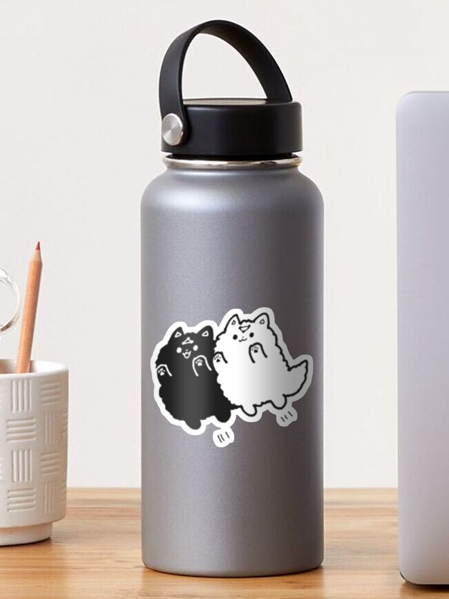 "Divine Dogs Chibi" Sticker for Sale by sultanoaks | Redbubble