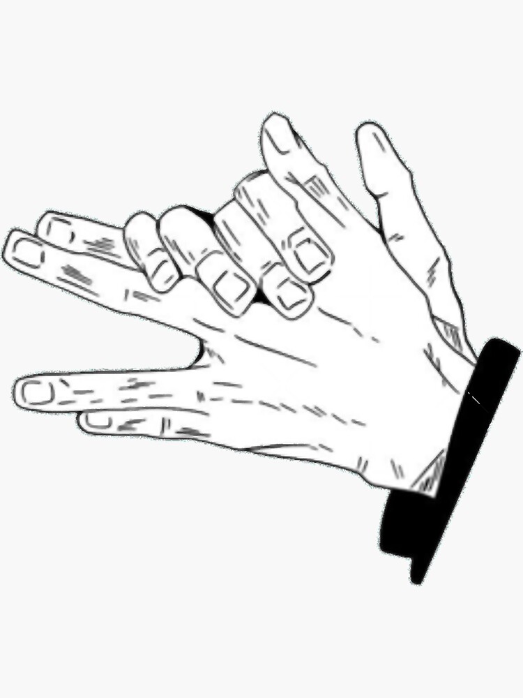 "Divine dogs hand sign jjk Active " Sticker for Sale by sultanoaks ...