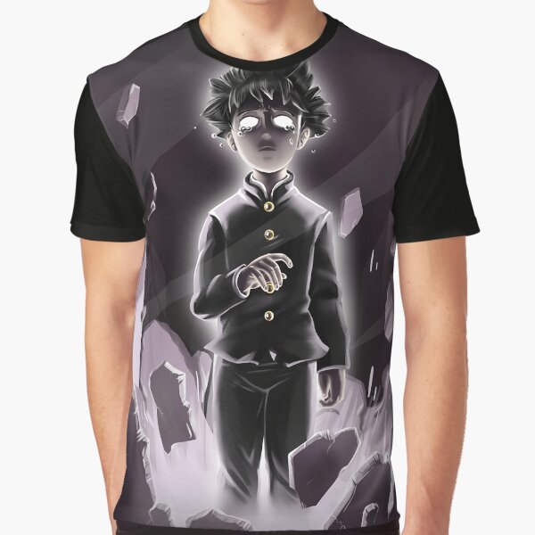 "Mob Psycho 100" T-shirt for Sale by makinatorr77 | Redbubble | mob ...