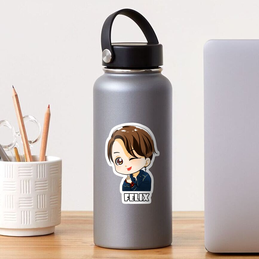 "KPOP STRAY KIDS FELIX CHIBI" Sticker for Sale by LySaVN | Redbubble