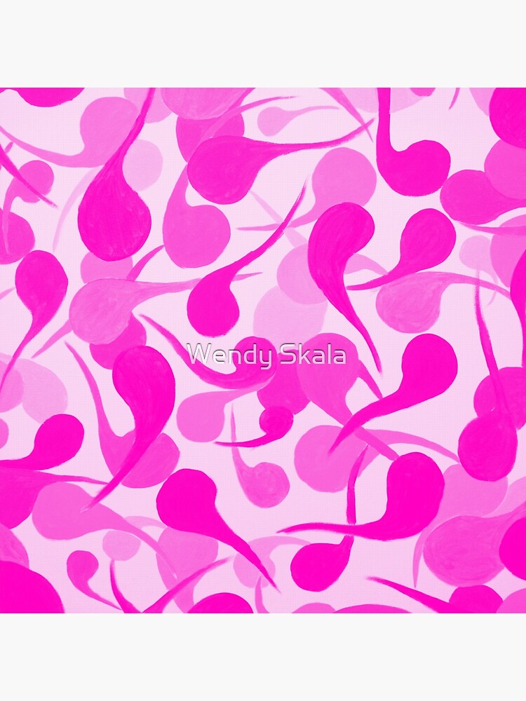 "Pink Comma's" Art Print by Wibble | Redbubble