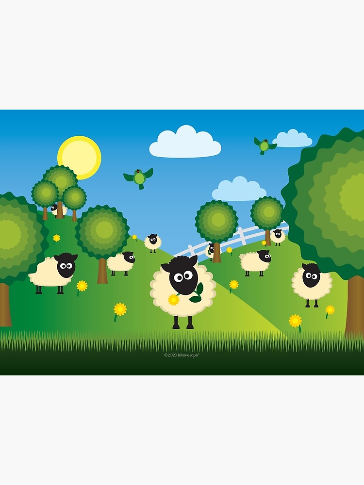 "Many Sheep Items - Sheep and lambs - High Definition farm animals" Art ...