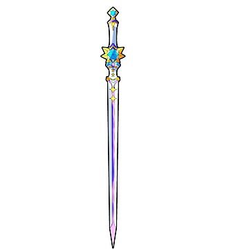 "Magical Fantasy Sword Weapon Stars" Sticker for Sale by EmiFantasie ...
