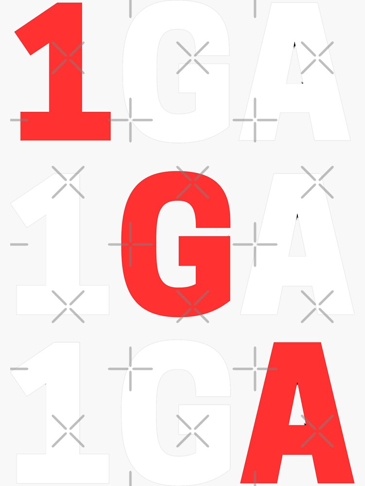 "Iga Swiatek | 1GA | Iga Swiatek Team" Sticker for Sale by mattades ...