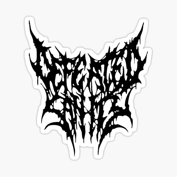 "Defeated Sanity" Sticker for Sale by DavidMorphise | Redbubble