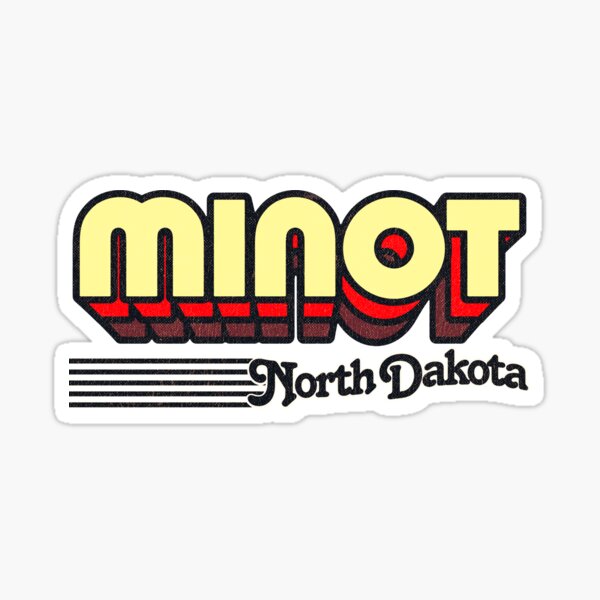 Minot Stickers | Redbubble