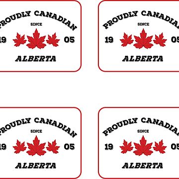 "Alberta Canada Sticker Pack by Tjays on a Fun" Sticker for Sale by ...