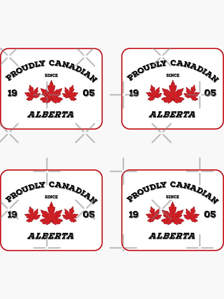 "Alberta Canada Sticker Pack by Tjays on a Fun" Sticker for Sale by ...