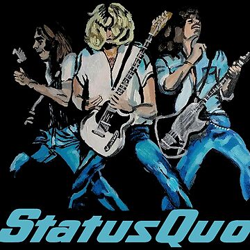 "Status Quo" Essential T-Shirt for Sale by AlfhonDenny | Redbubble