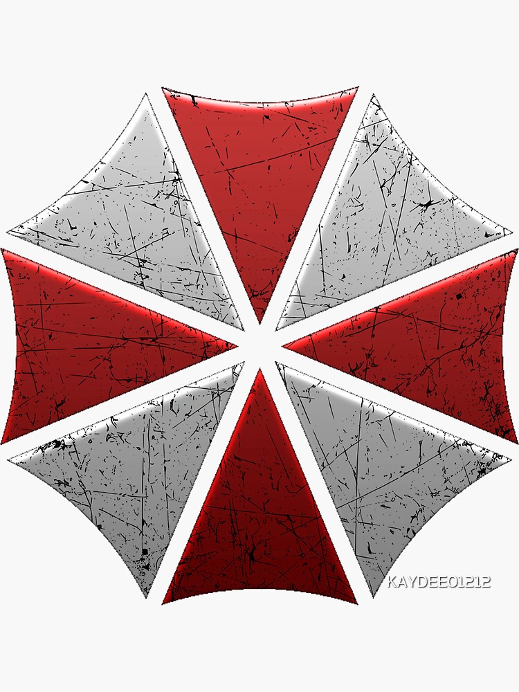"Vintage Logo Umbrella Corporation" Sticker for Sale by Kay-Dee21 ...
