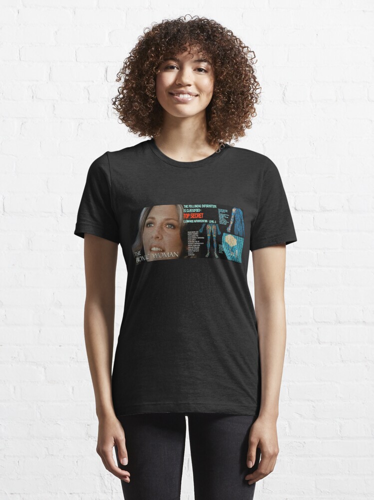 "The Bionic Woman" Essential T-Shirt for Sale by YELLOWPLANET | Redbubble