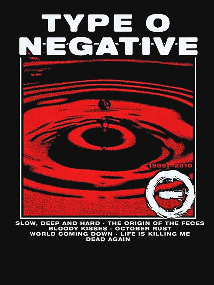 "Type o negative - logo" Essential T-Shirt for Sale by pocrottyg ...
