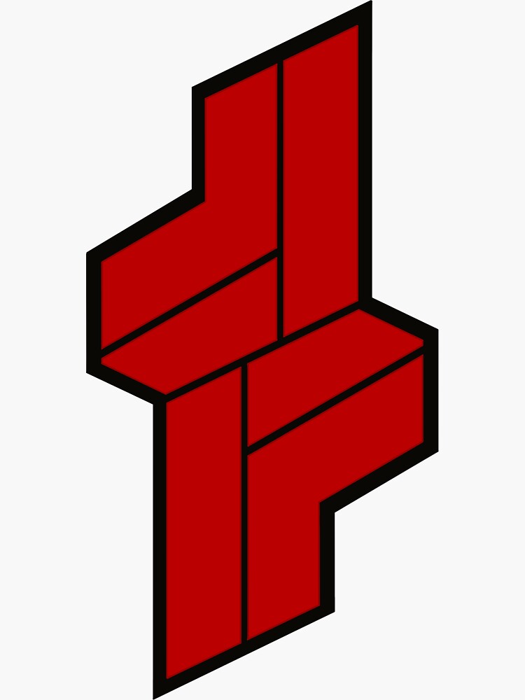 "Armored Core 6 Redguns Logo" Sticker for Sale by CLSimchick | Redbubble