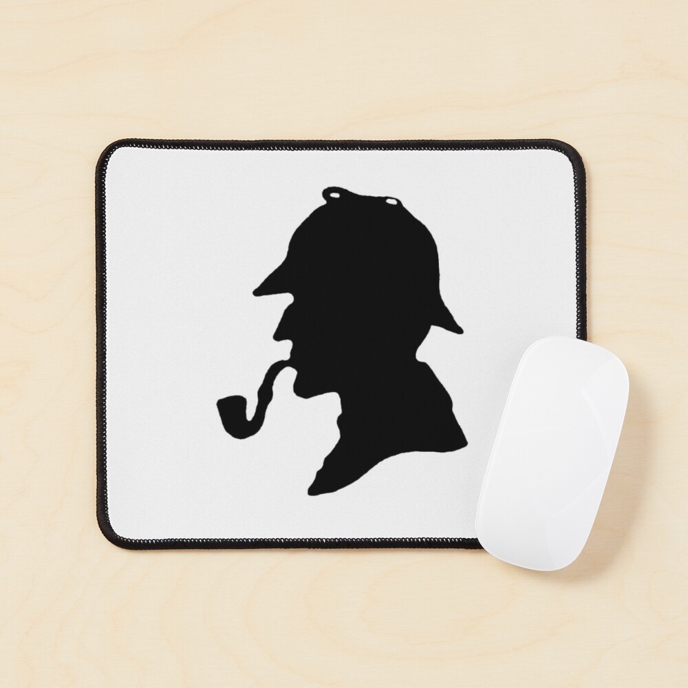 "Sherlock Holmes Silhouette " Poster for Sale by yqeduqtb28 | Redbubble